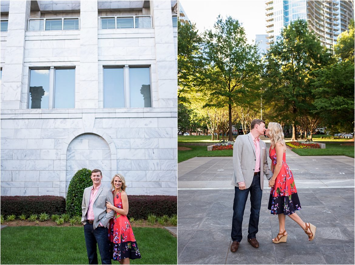 Emily and Craig | Midtown Engagement Pictures - Mandi Mitchell