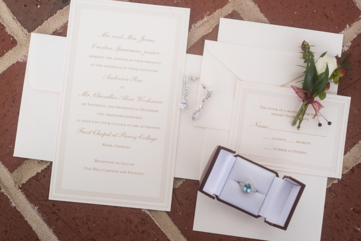 Andie and Chandler | Berry College Wedding - Mandi Mitchell